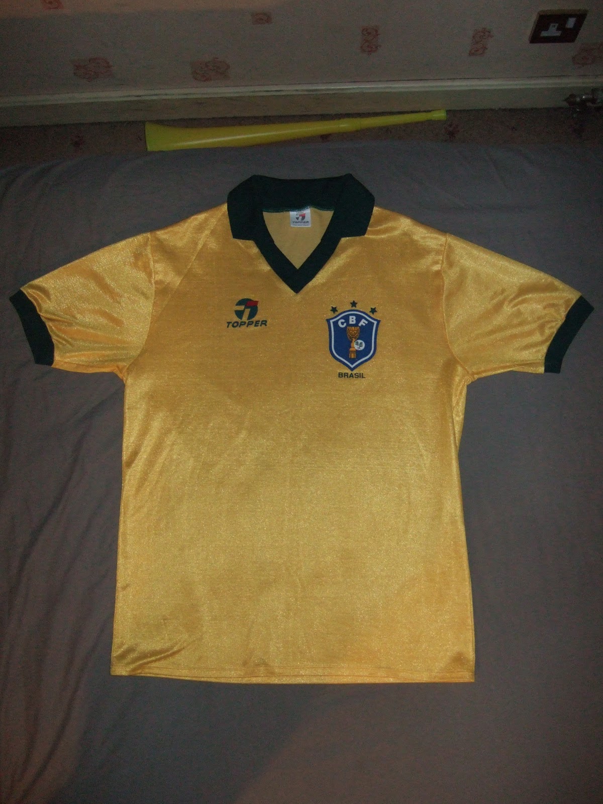1988-91 Brazil Topper Home Shirt XL | atelier-yuwa.ciao.jp
