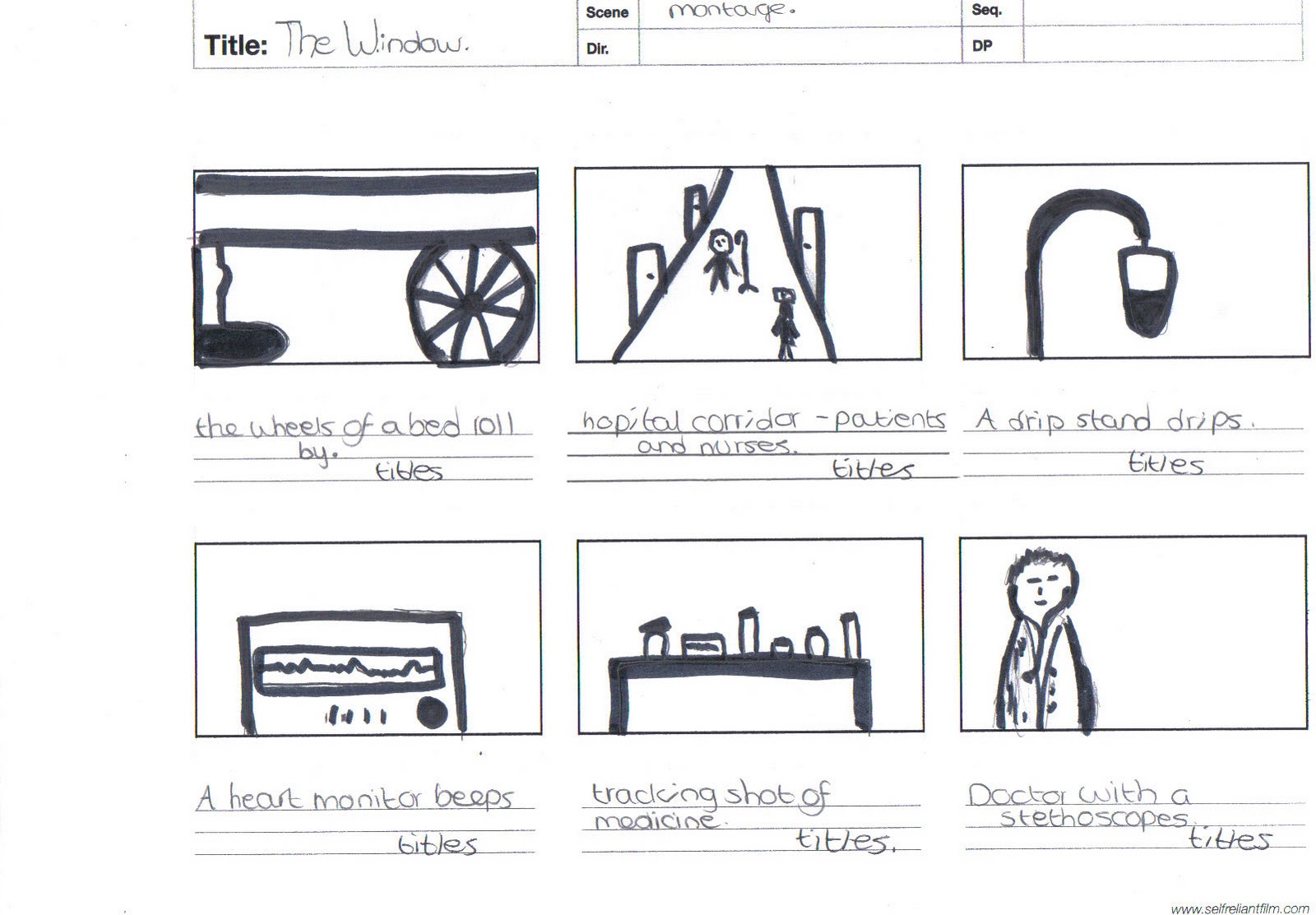 Advanced Portfolio: Pre-Production - Storyboard