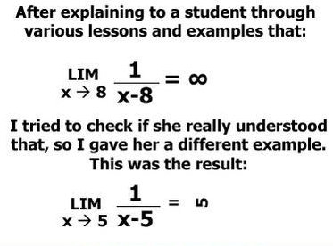 The Joy Of Enjoying: Missing math (funny!)