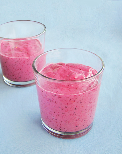 Forty Weeks: Drink: Mixed Berry Smoothie