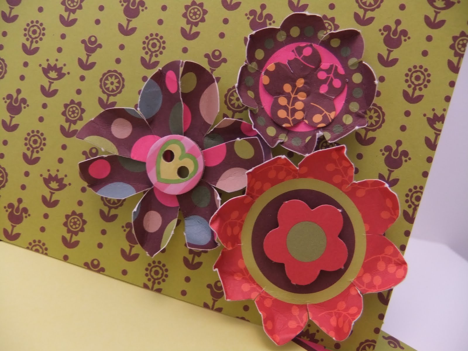A Day in the Life of a Craft Fairy...: Floral Cards / Notelets from ...