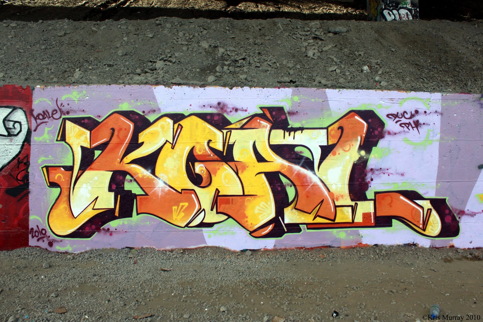 Montreal Graffiti: TA Wall & Factory 2010 June-July 2010