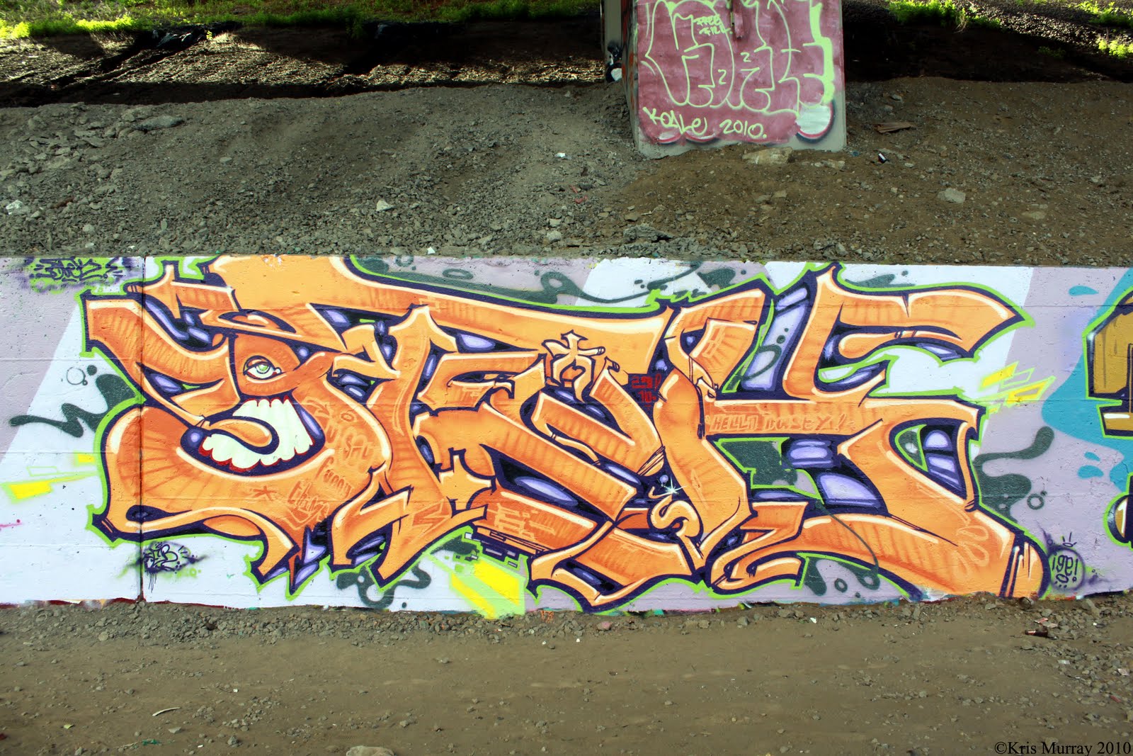 Montreal Graffiti: TA Wall & Factory 2010 June-July 2010