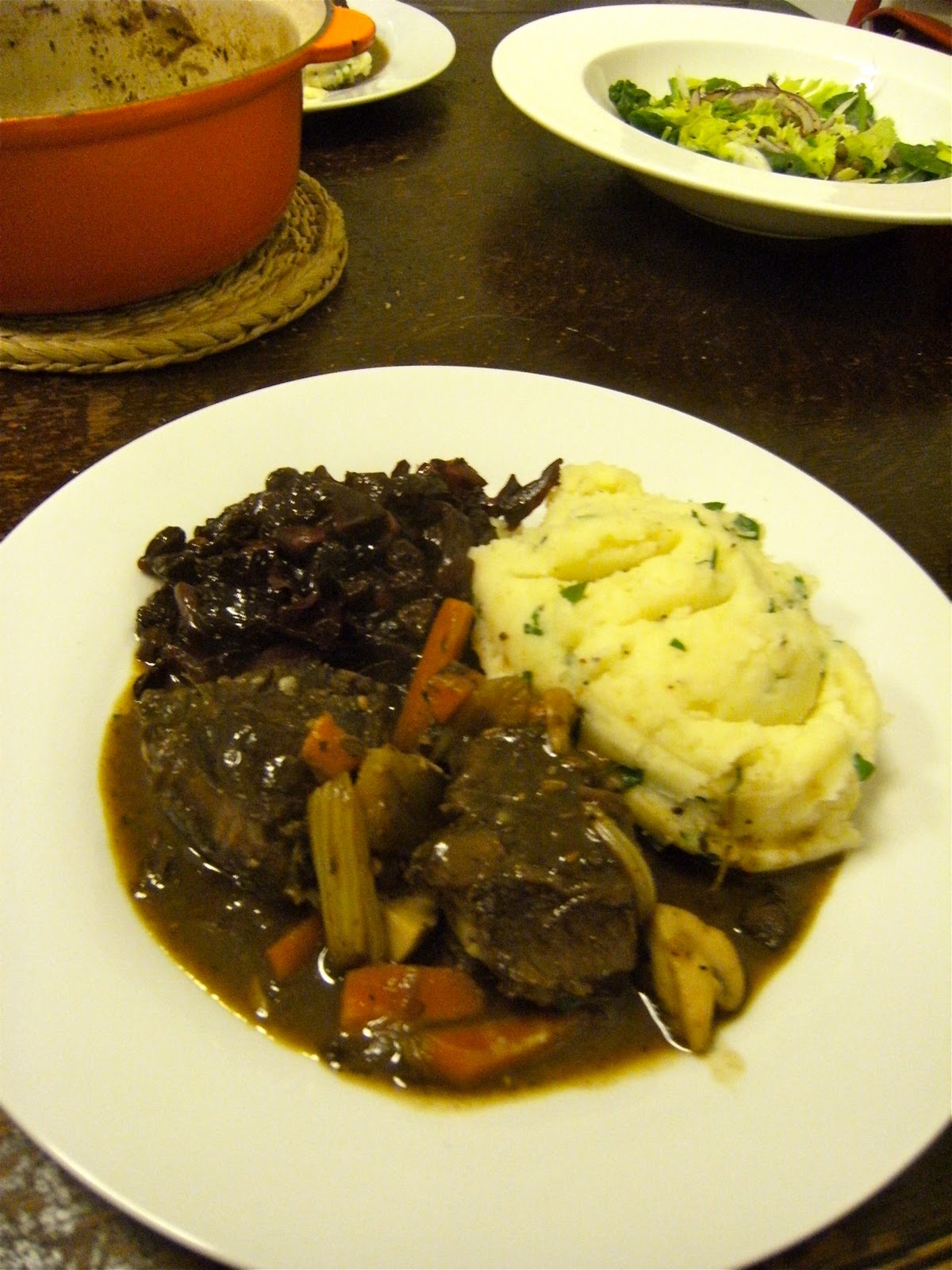 Food is good: Ox cheeks