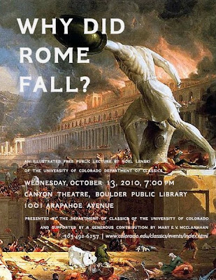 Research News in Late Antiquity: Why did Rome fall ? An illustrated ...