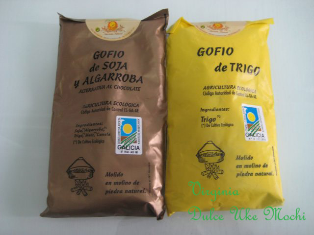 dulce uke mochi: GOFIO CANARIO