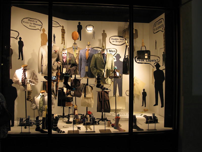 Black*Eiffel: Barneys' Window Display