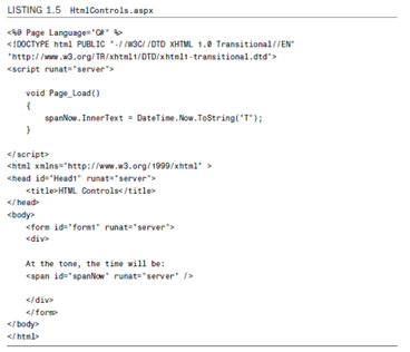 ASP.NET: Overview of the ASP.NET Framework