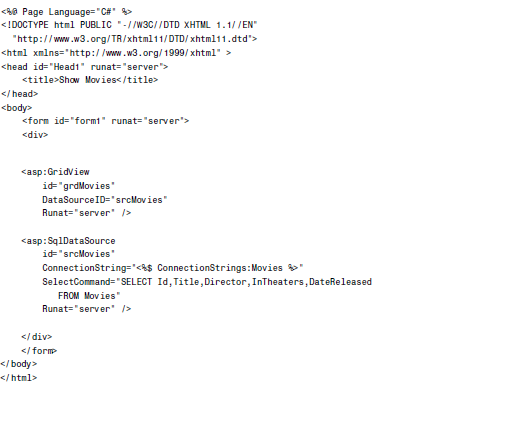 Aspnet Using The Gridview Control