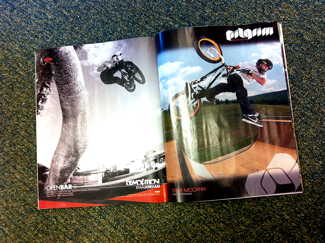 JEFF BROCKMEYER PHOTOGRAPHY: DIG BMX Magazine AD