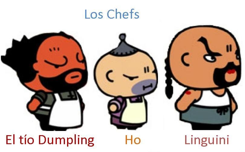 pucca: Los chefs