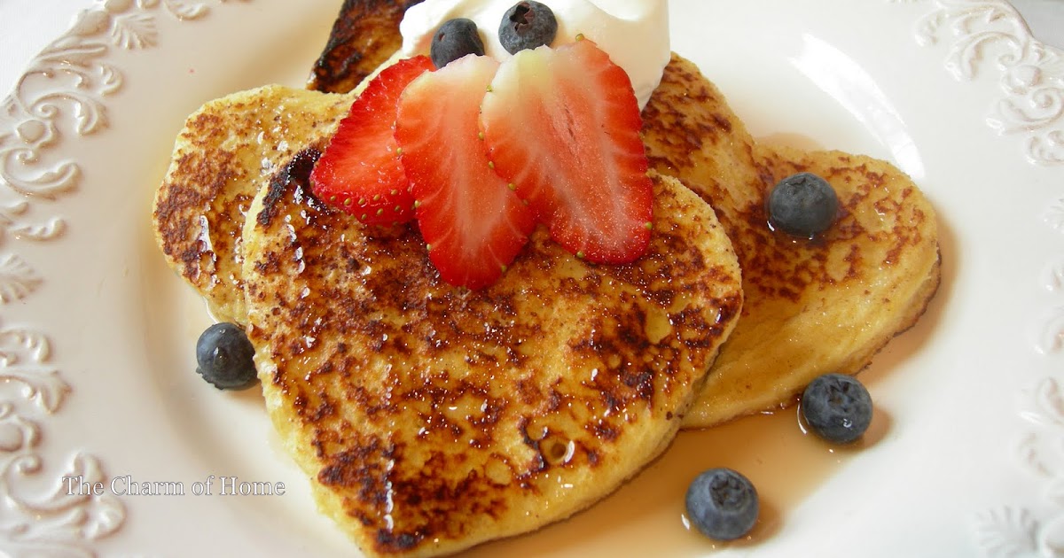 The Charm of Home: Heart-Shaped French Toast