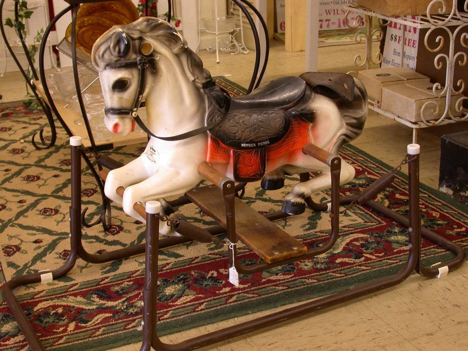 Antique Spring Rocking Horse - RockingHorseFun.comRockingHorseFun.com