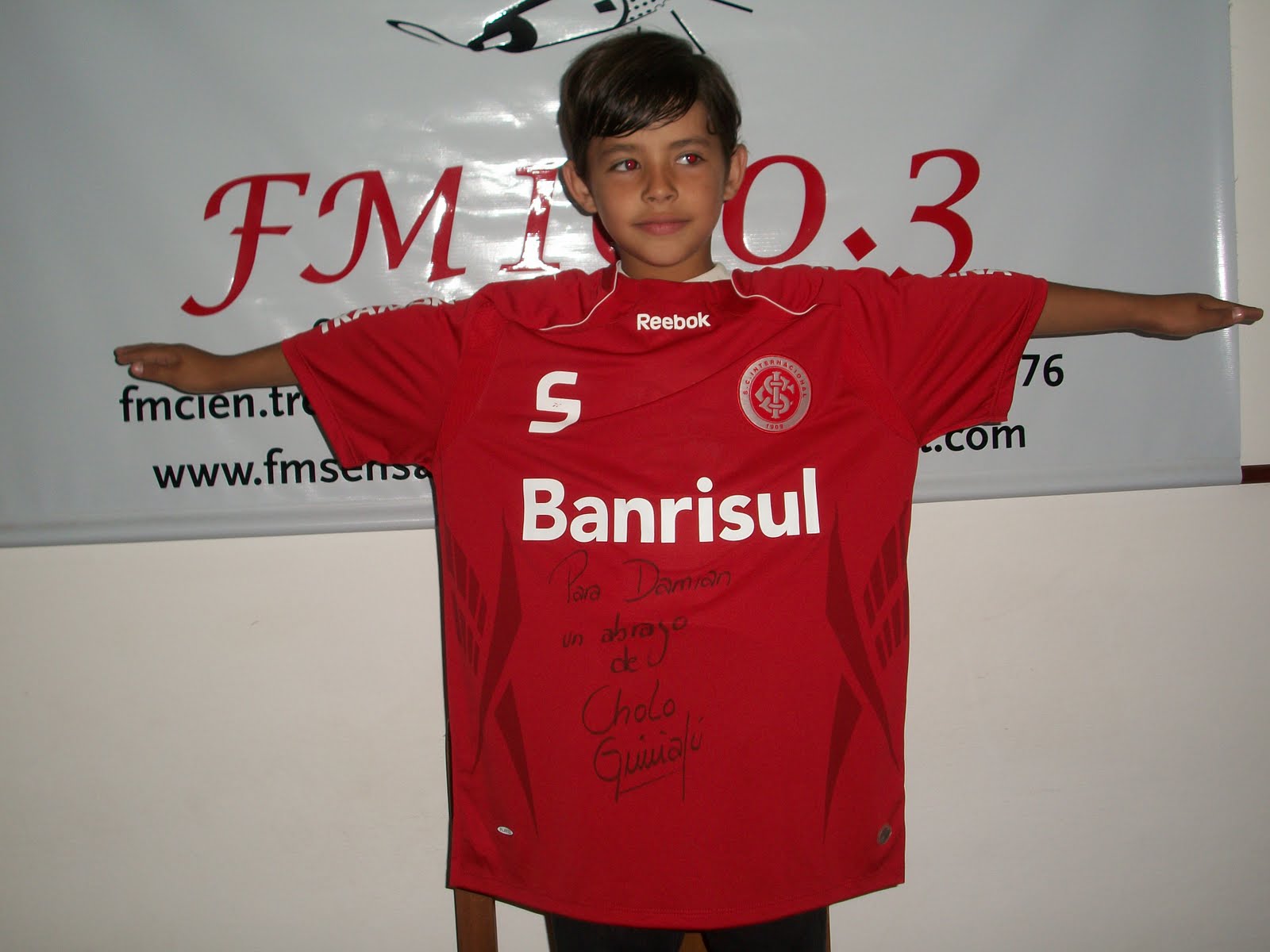 FM 100.3 Mhz "Sensaciones en el Aire": El Cholito le cumplió el sueño a ...