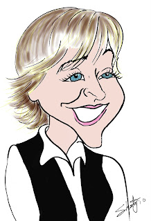Shortyspix: Ellen Degeneres Caricature