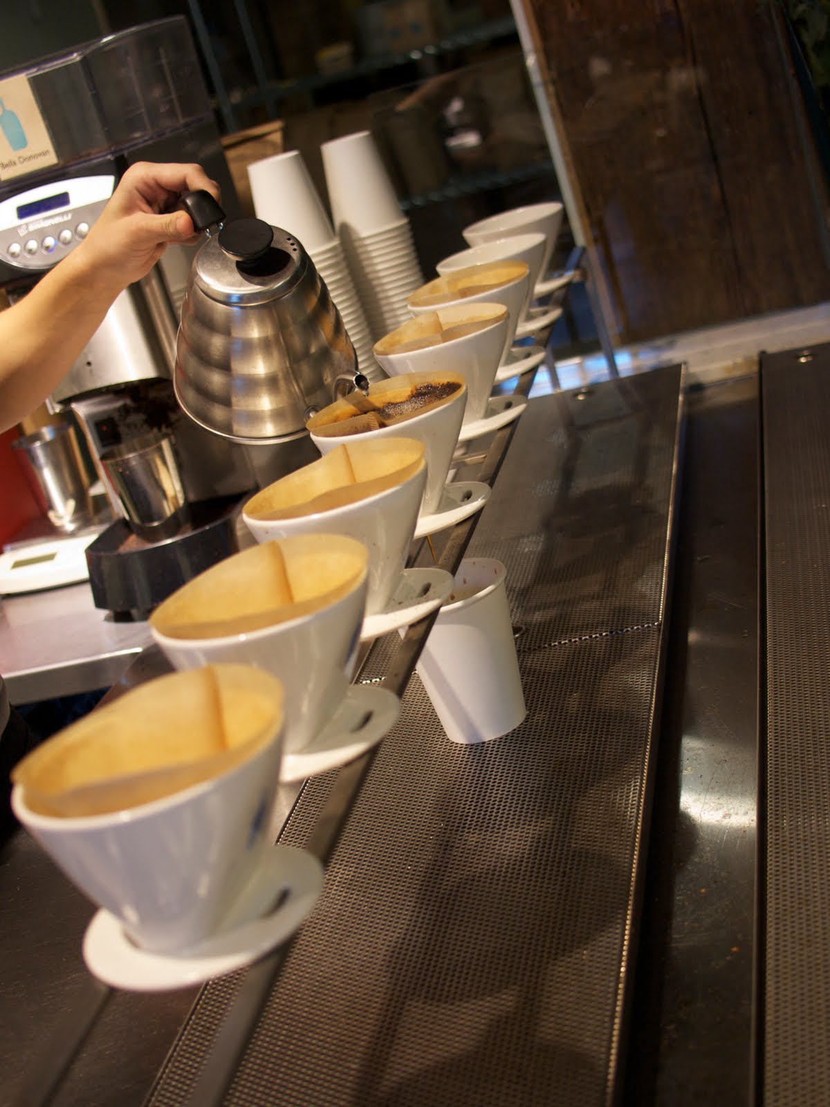 Antwerp Barista: Espresso Bar Run : Blue Bottle Brooklyn