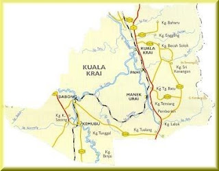kualakraiku: Peta Kuala Krai