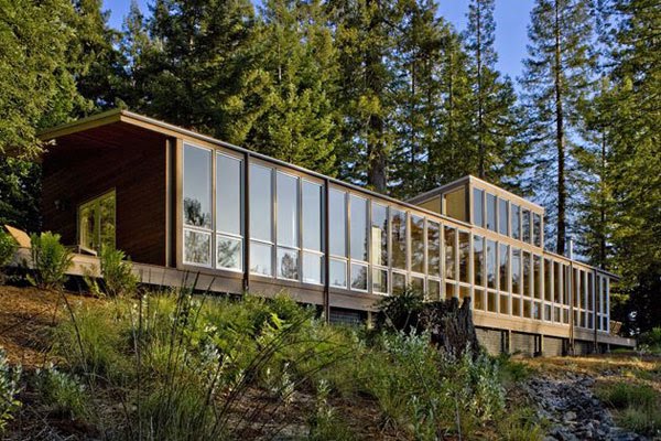 ' All About Modern Ideas ': Long Narrow House Design in Wood