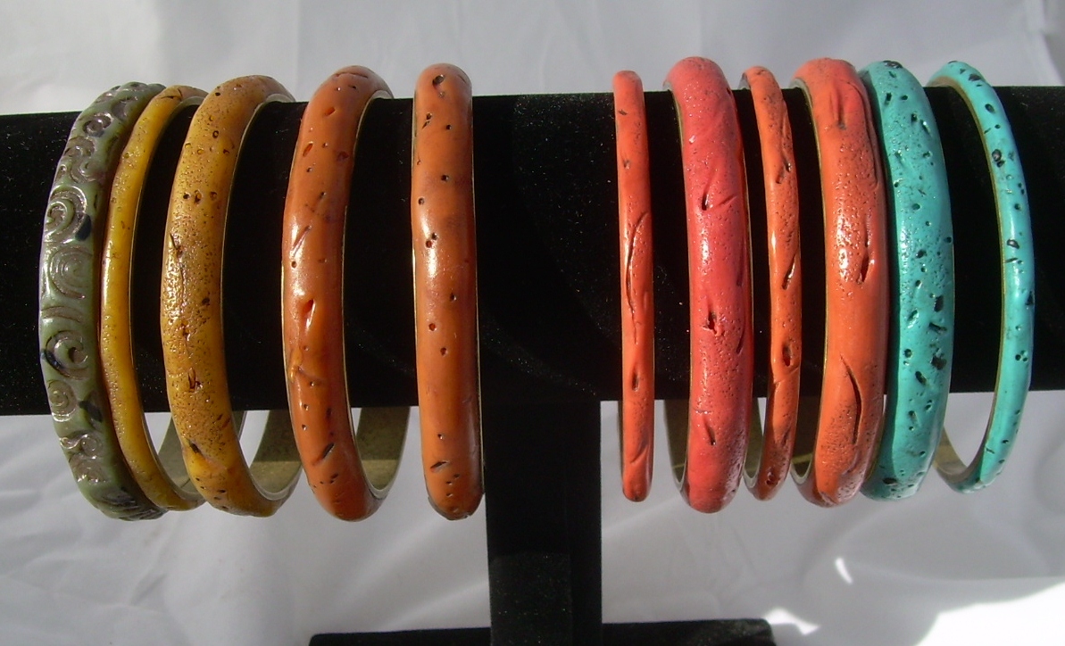Designs by Loretta: Polymer Clay Faux Coral, Turquoise, Jade and Amber ...