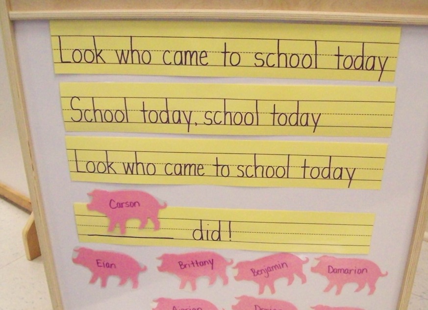 Little Fun; Little Learning: Song: Look Who Came to School Today