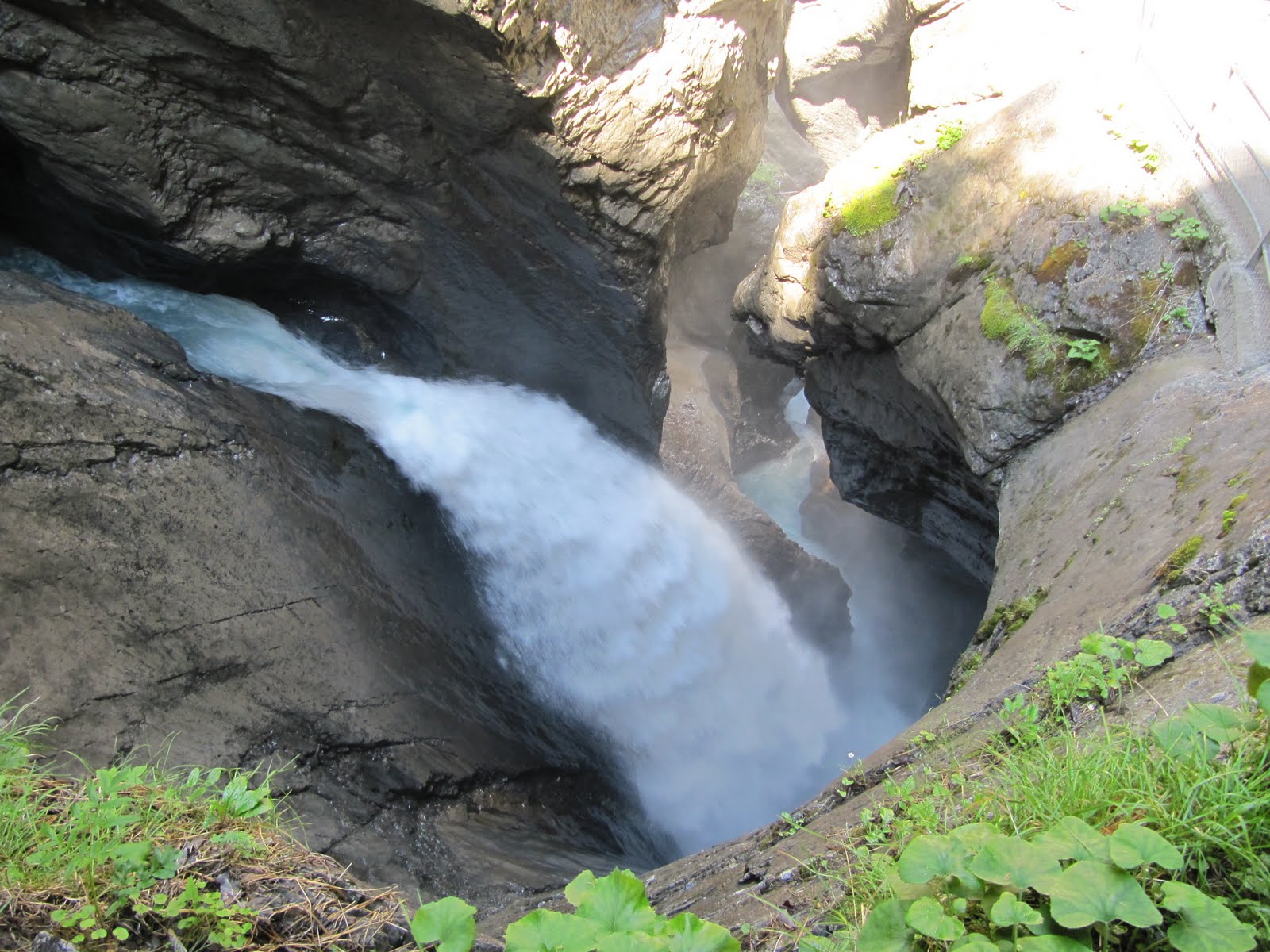 Incredible erosion by a waterfall in Wengen, Switzerland : r/pics