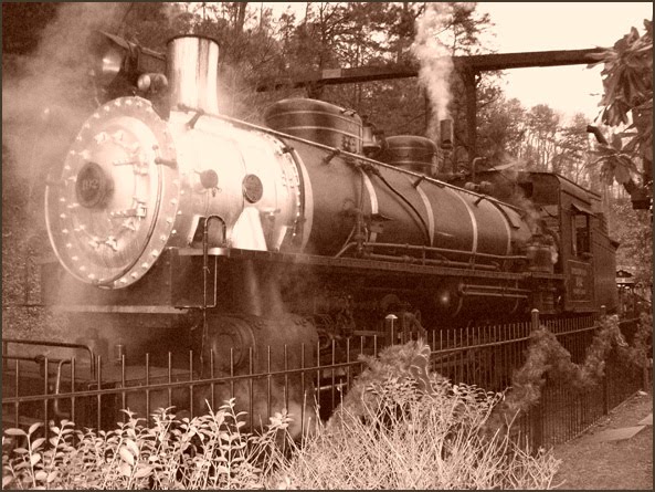 THE HERITAGE TOURIST: Photo Favorite: Dollywood Express