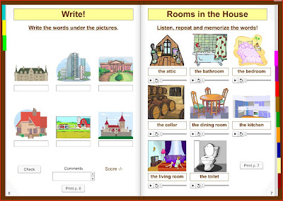 Frenchfrog's Little English Pond: Interactive Book - My House and My ...
