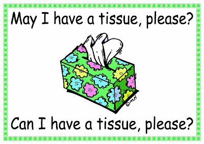 Frenchfrog's Little English Pond: May I have a tissue, please? (Poster)