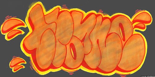 Graffiti Throw up Style | | Graffiti | Graphic Design | Vektor ...