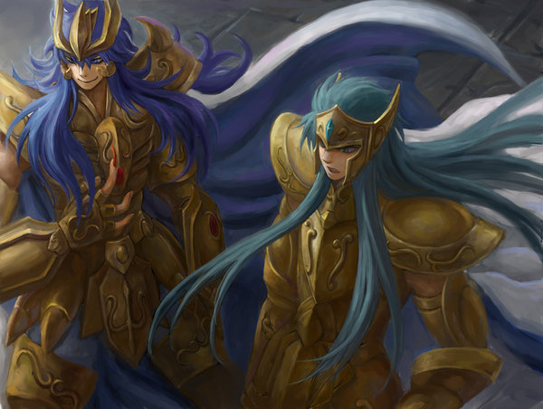 Saint Seiya Gallery: [Lost Canvas] Aquarius Degel & Scorpio Cardia ...