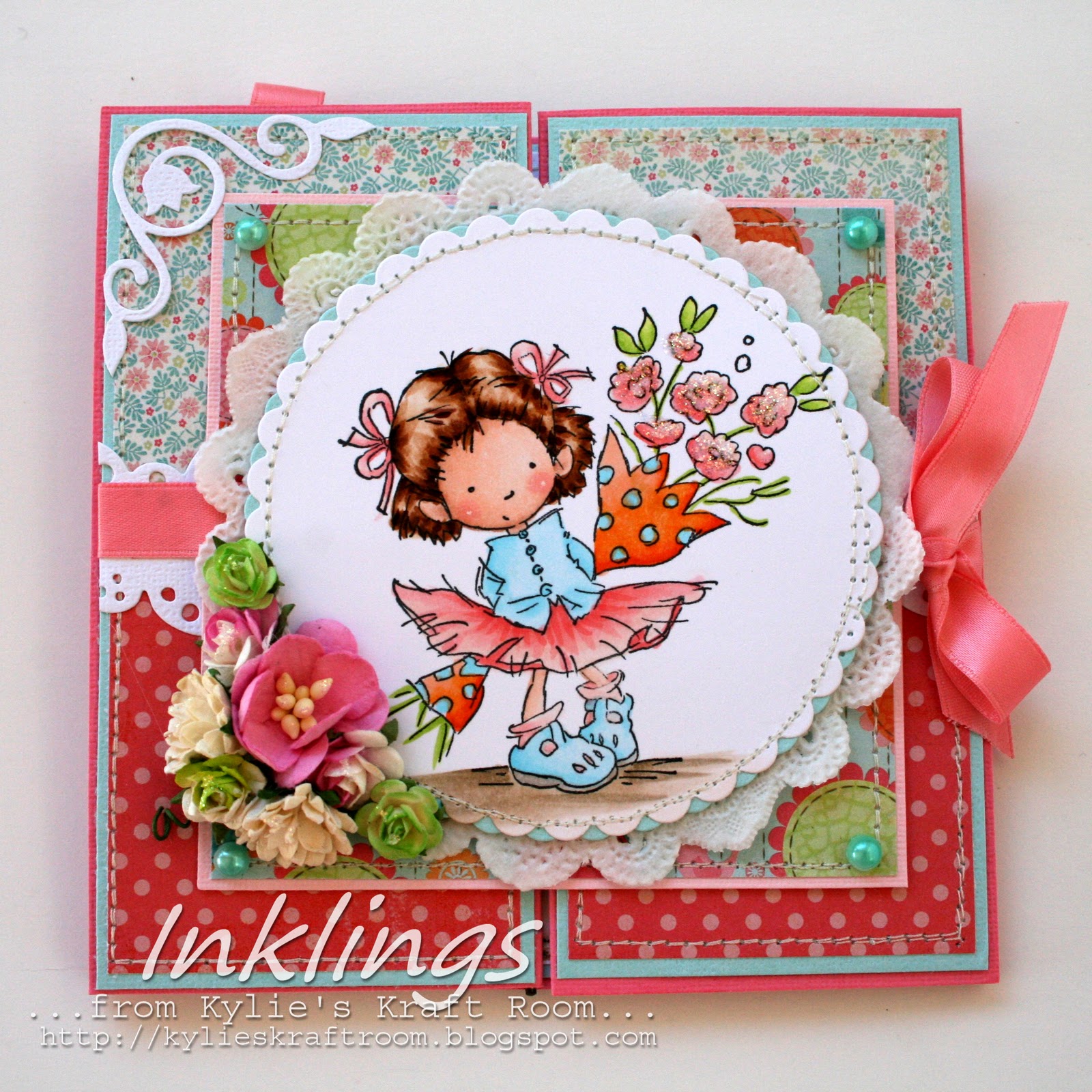 My first ever Lili of the Vally card!