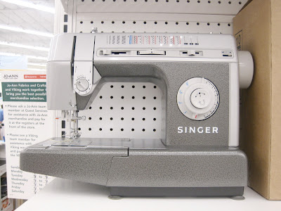 grigio design: singer grey sewing machine