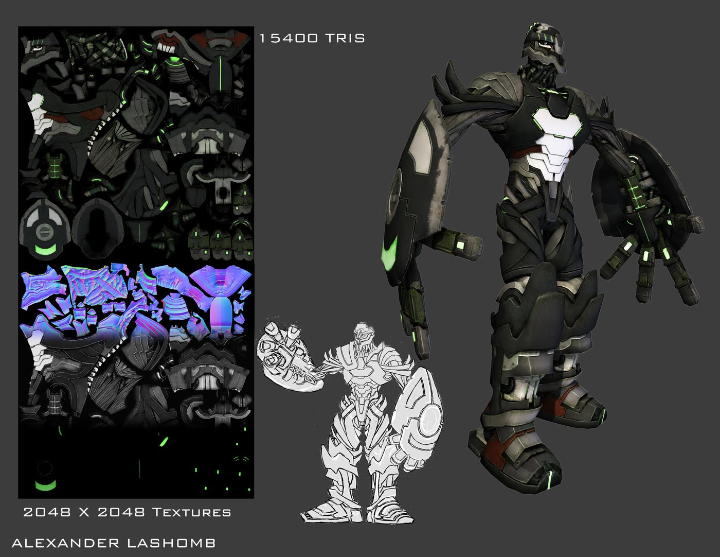 ALX Art Blog: 3D Character Models