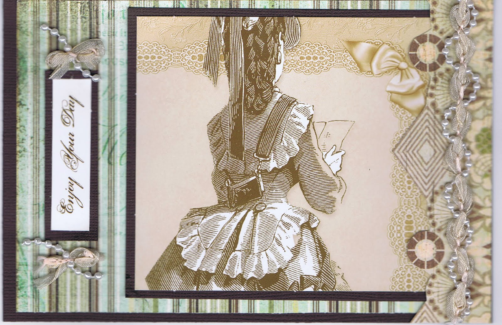 The Stampers Hut: Vintage Lady Paper Tole Cards
