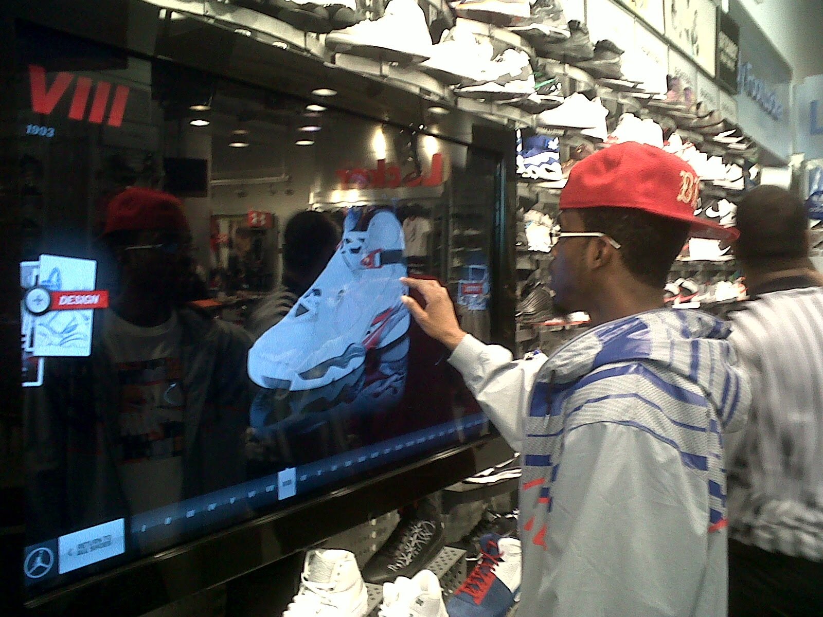 KICK GAME : Interactive History of Air Jordan " Touch Screen ...