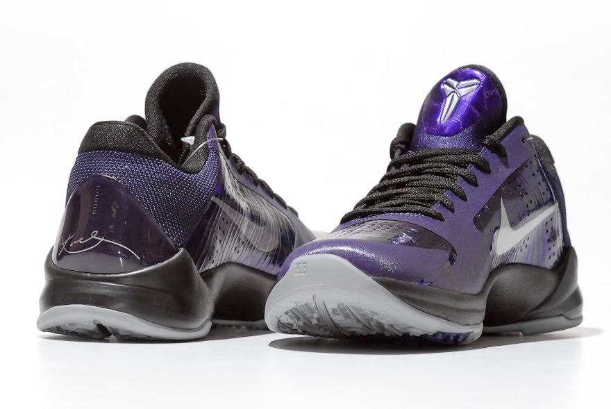 KICK GAME : Nike Zoom Kobe V – Ink/Metallic Silver-Black – New Images