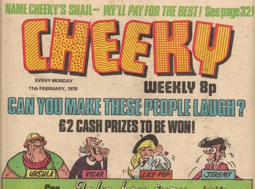 Cheeky Weekly: Cheeky Weekly cover date 11 February 1978
