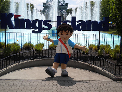 Palm Tree Fanatic: NICKELODEON Characters At KINGS ISLAND
