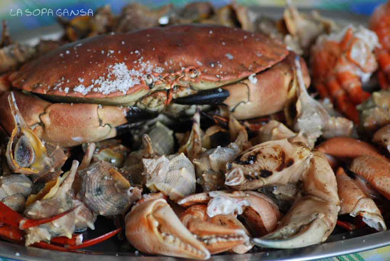 La Sopa Gansa: Mariscada. Cocción del marisco