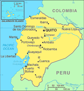 Lago Agrio Ecuador Mapa