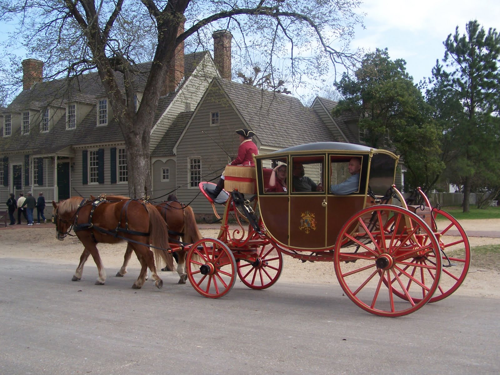 Blue Ridge Mountain Home: Carriage at Colonial Williamsburg