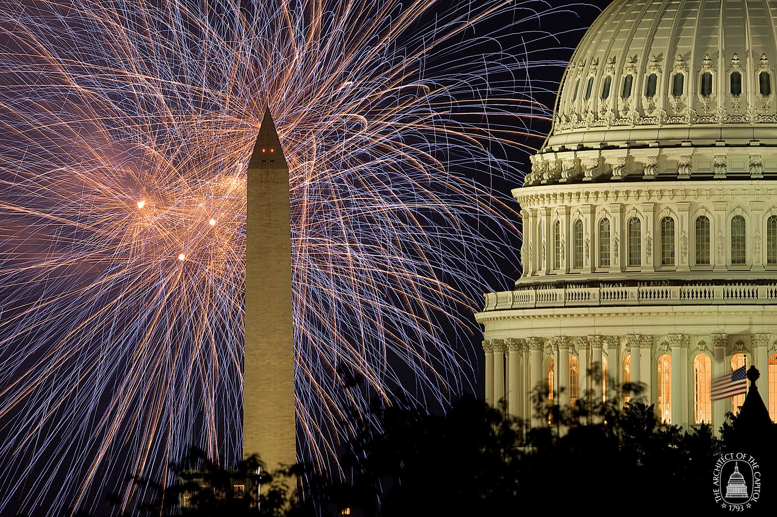 Blue Ridge Mountain Home: Capitol 4th Fireworks by the Washington Monument
