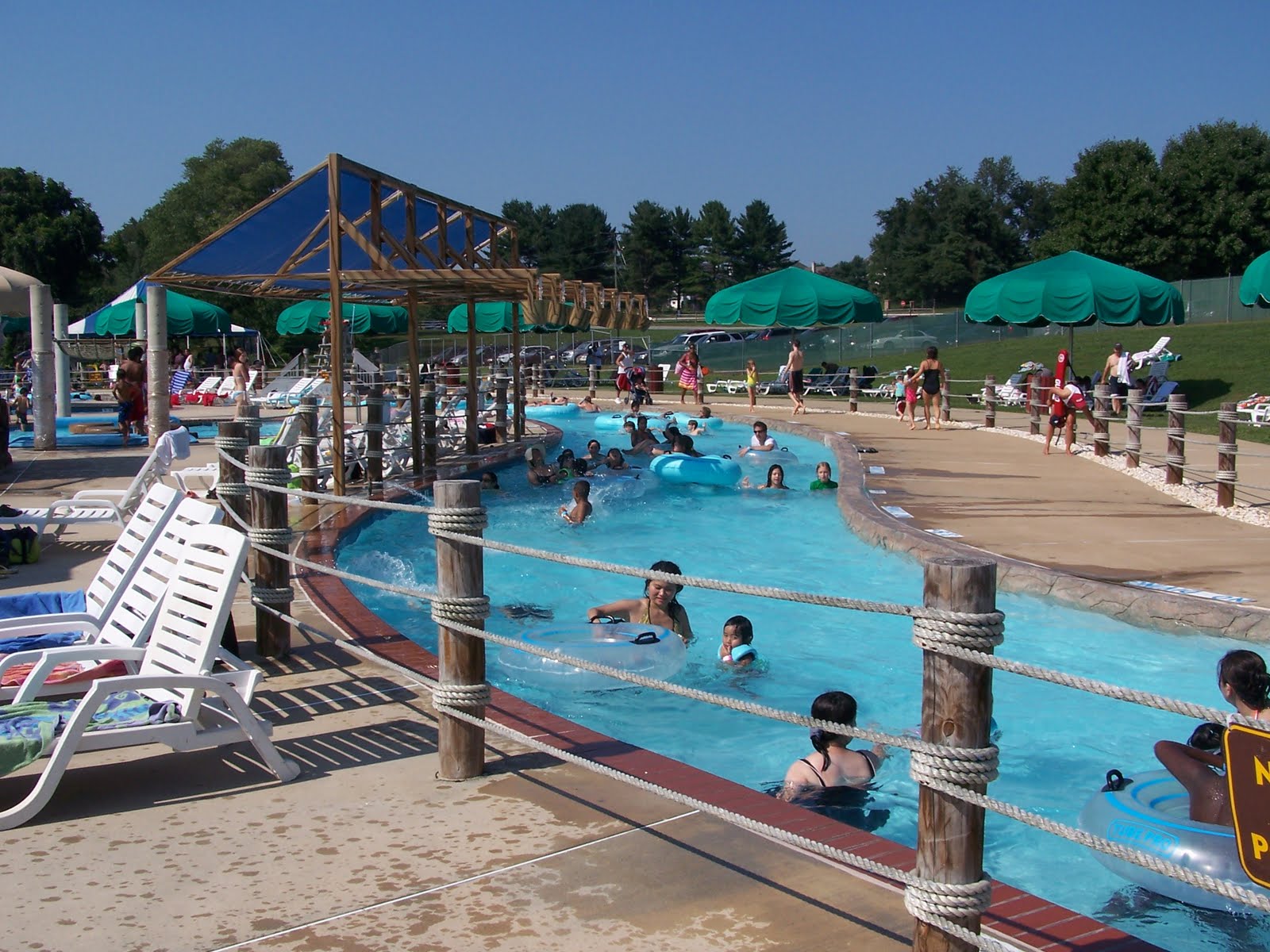 Blue Ridge Mountain Home: Myself at the Water Mine Swimming Pool by Our ...