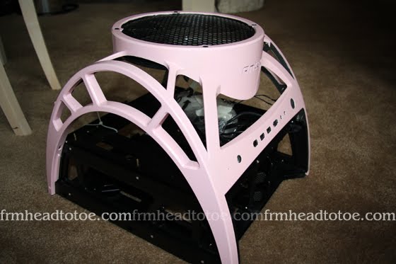 Customizing My Cute Pink Computer Tower ^.^ - From Head To Toe