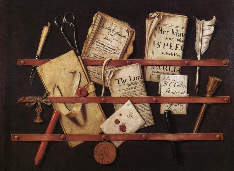 C'est si Bon! La Joie de Vivre: Trompe l'Oeil Painting - A Brief History