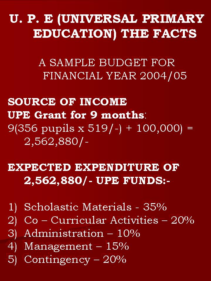 William Kituuka Kiwanuka: UPE STORY