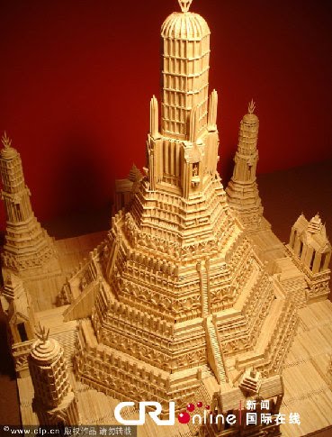 .: World's largest toothpick city of 3.5 mln toothpicks