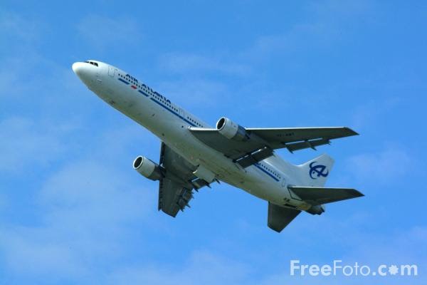 Gambar Transportasi : Pesawat Terbang Angkutan