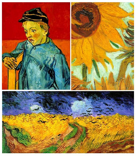 AMARELOU: Vicent Van Gogh: O amarelo vivo de Van Gogh é a cor das ...