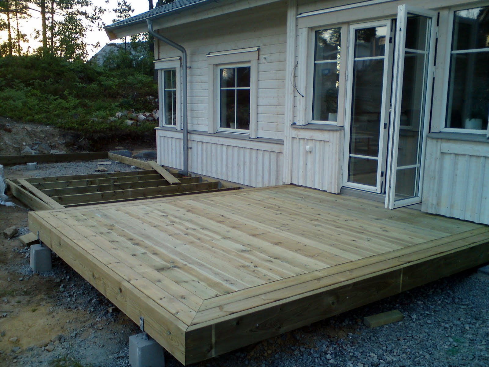 Vårt nya hus: juli 2010